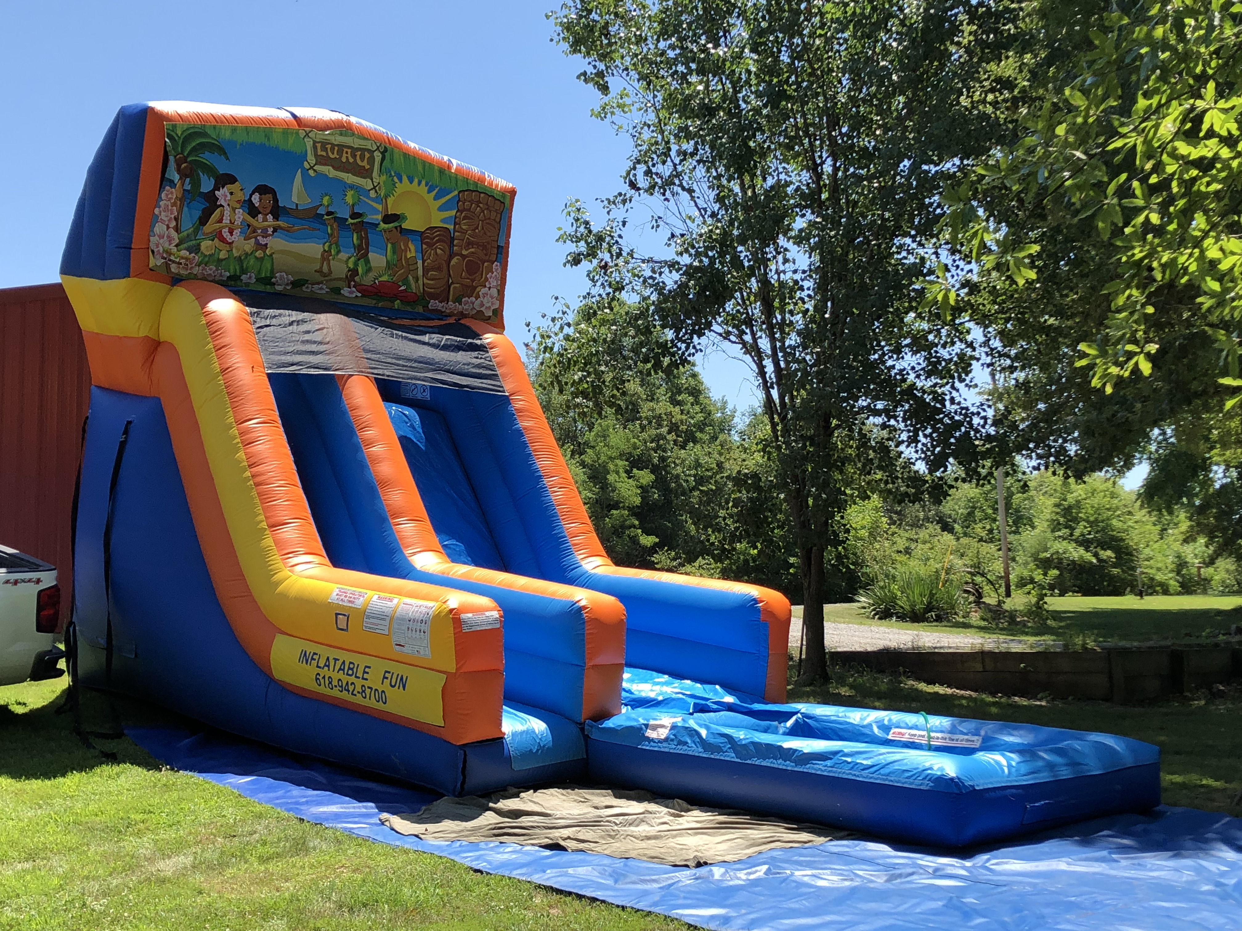 Themed Water Slide Inflatable Fun