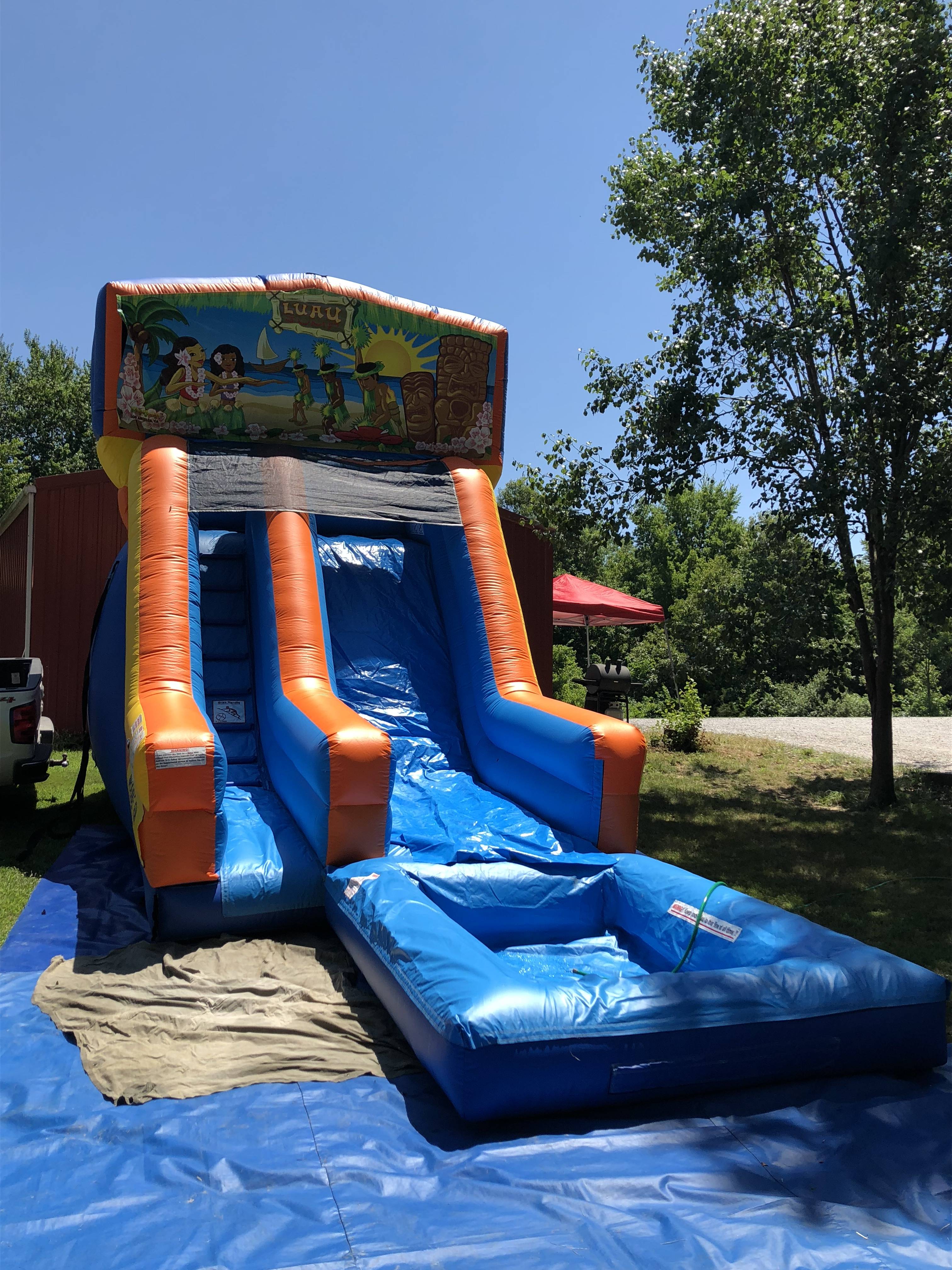 Themed Water Slide Inflatable Fun