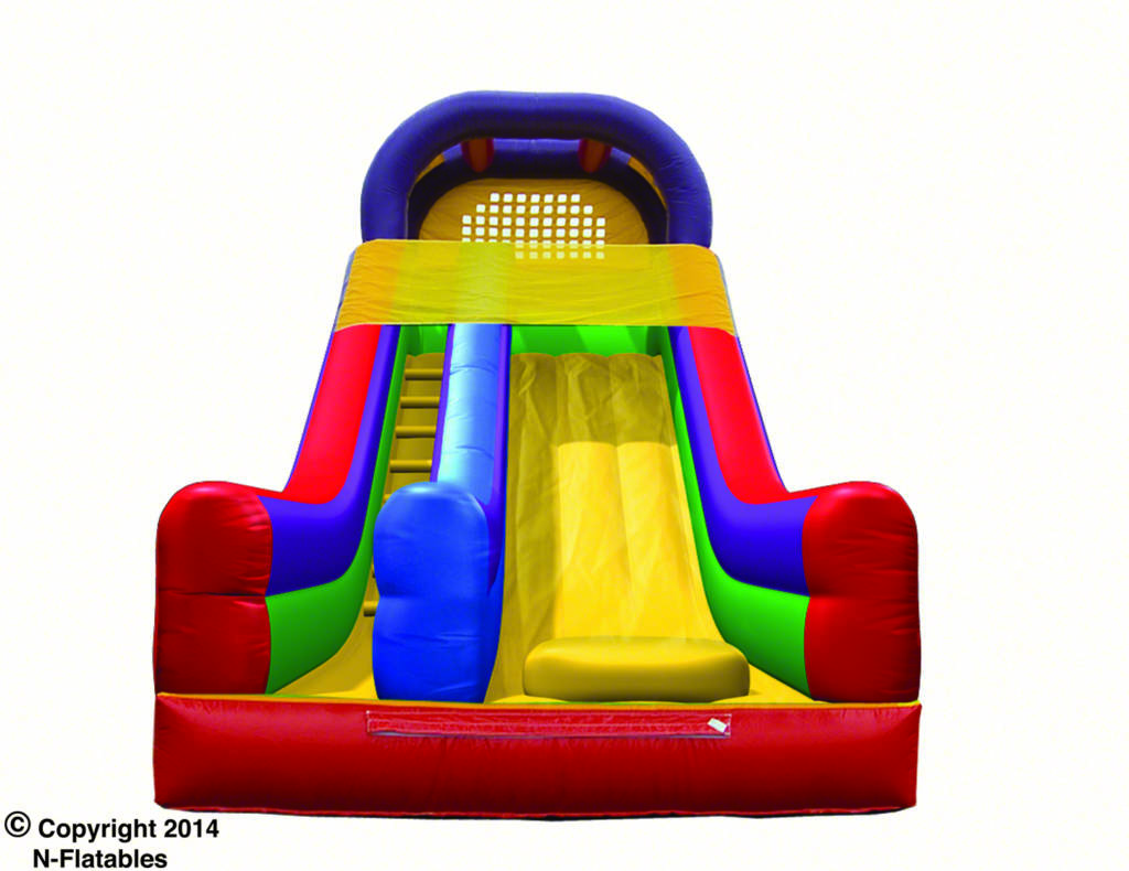20′ Single Lane Dry Slide – Inflatable Fun