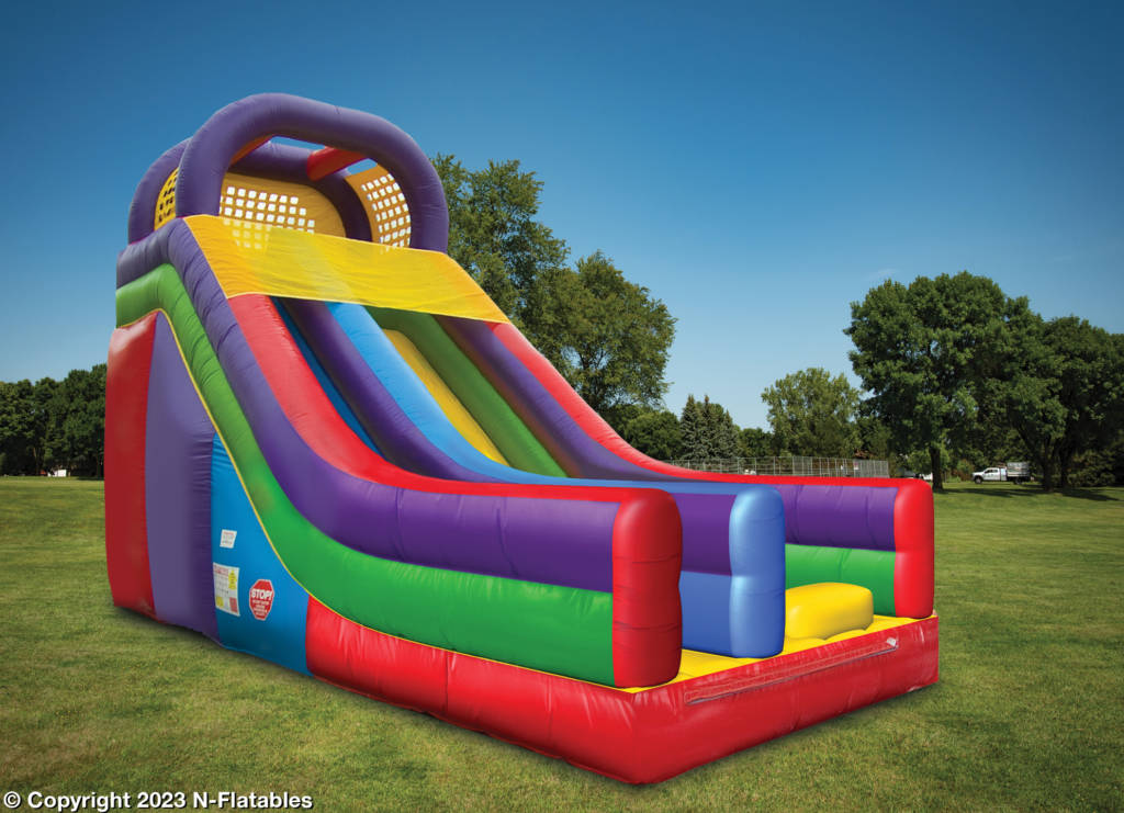 20′ Single Lane Dry Slide – Inflatable Fun