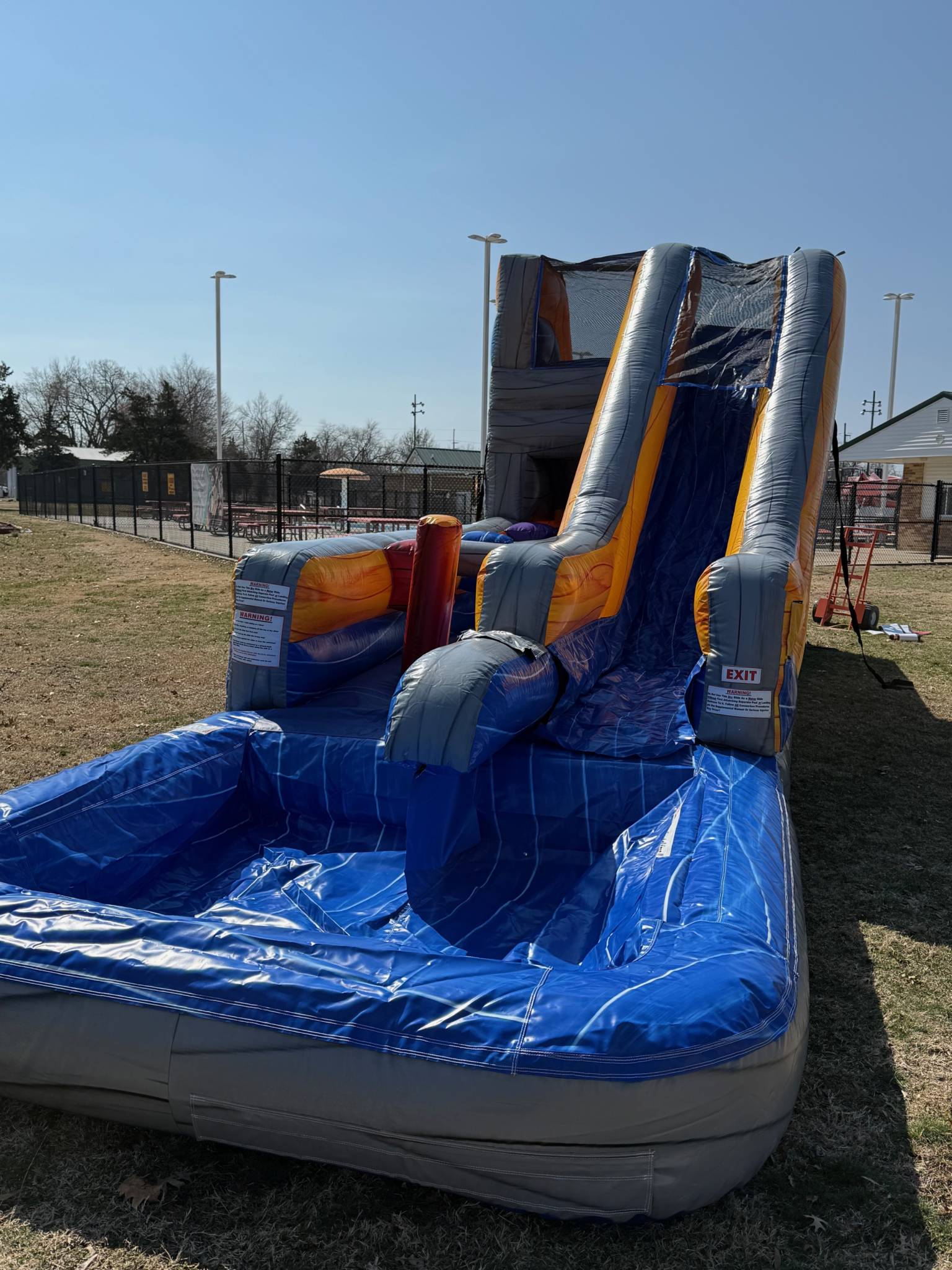 Double Cross Water Slide – Inflatable Fun